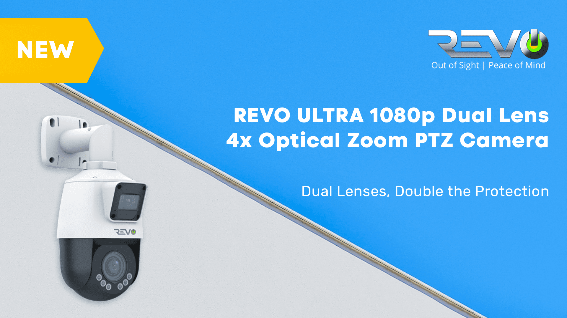 Revo Ultra 1080p Dual Lens Security Camera